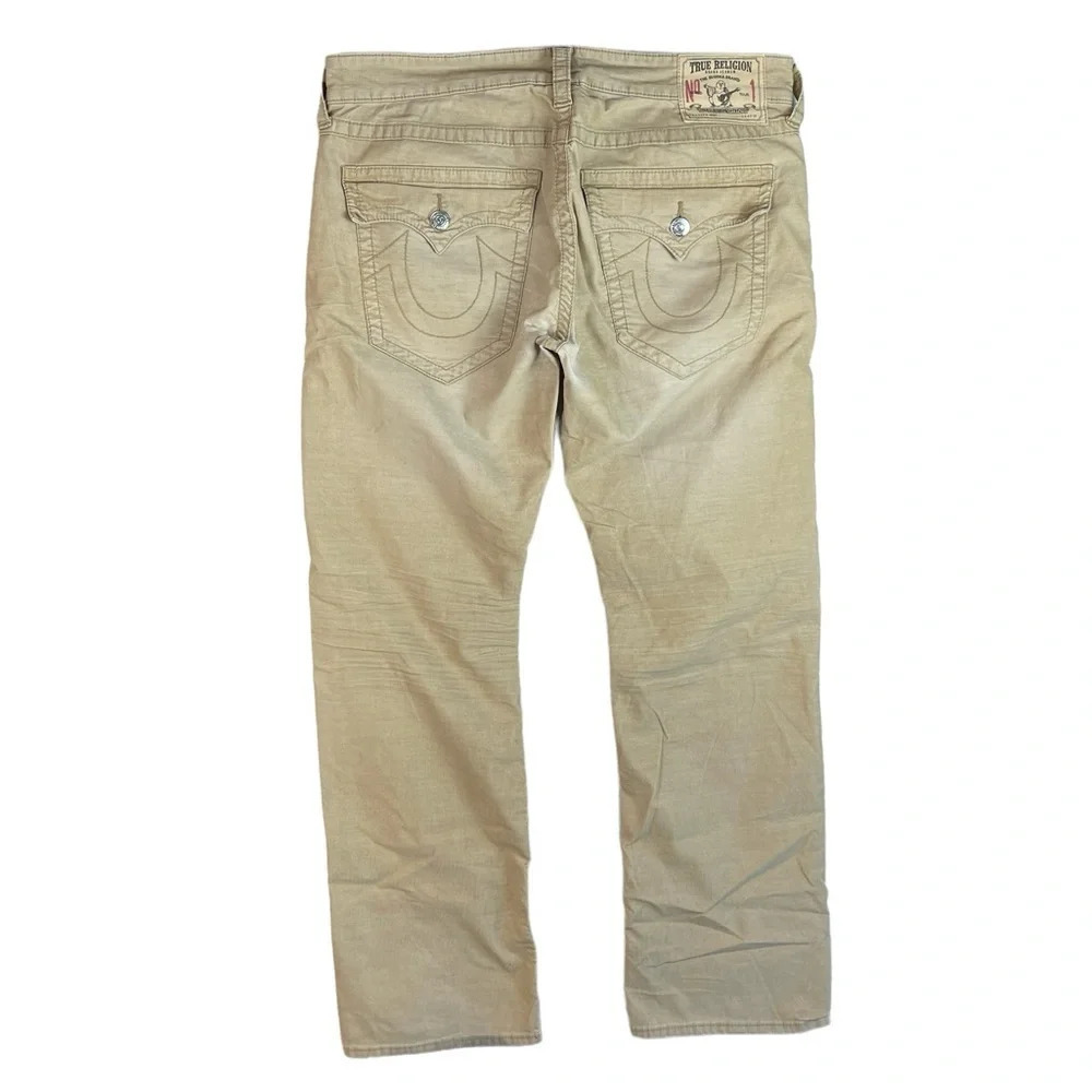 Mj46 Men’s True Religion Designer Ricky Straight Leg … - Gem